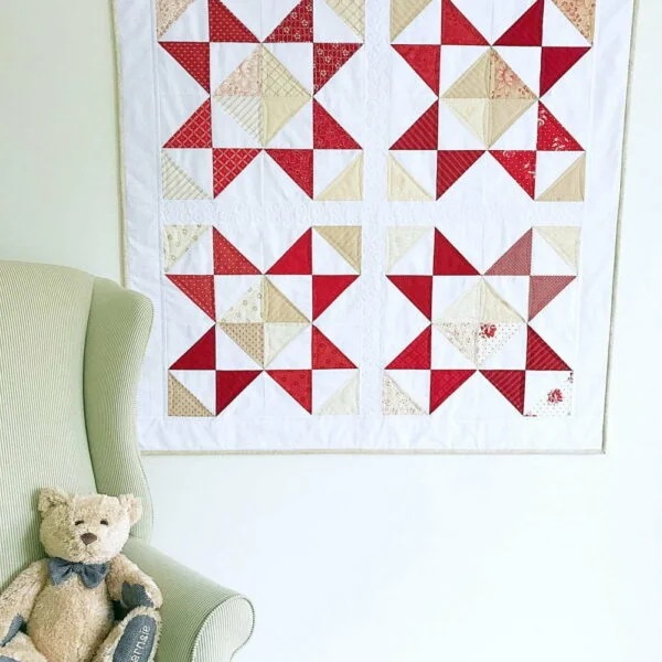 Sparkling Stars Quilt Pattern • Maple Cottage Designs