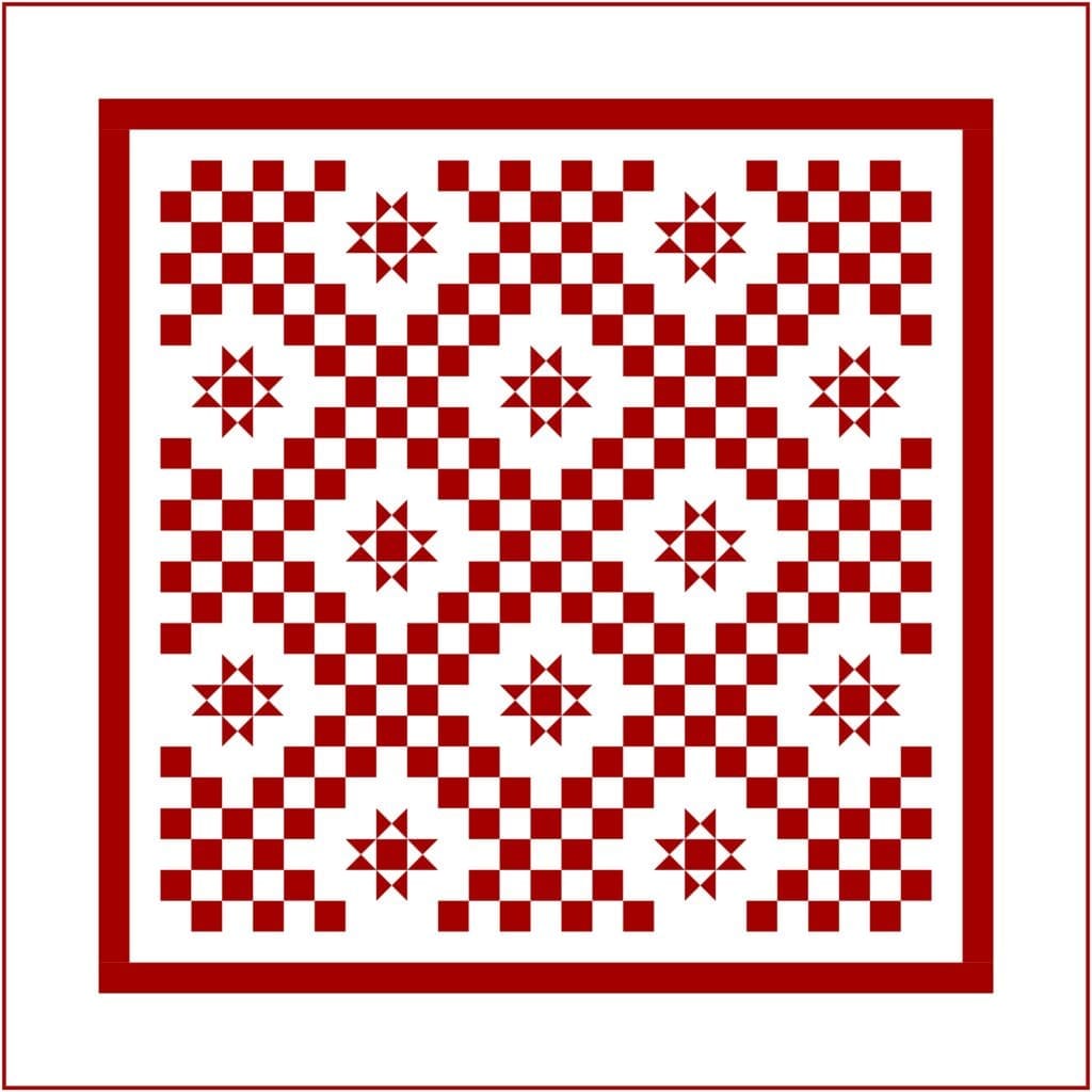 Starlit Path Quilt Pattern • Maple Cottage Designs