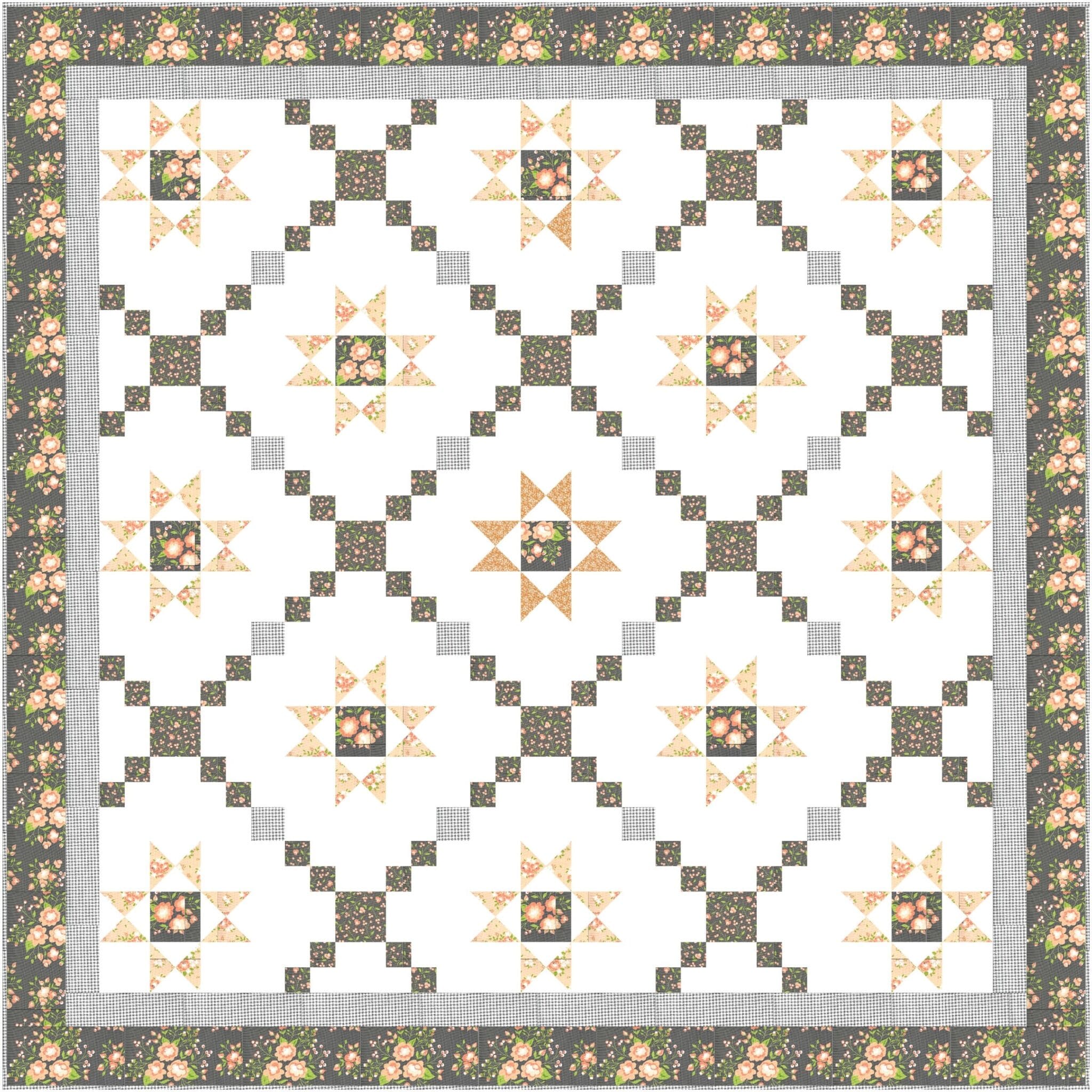 Blossom Quilt Pattern • Maple Cottage Designs