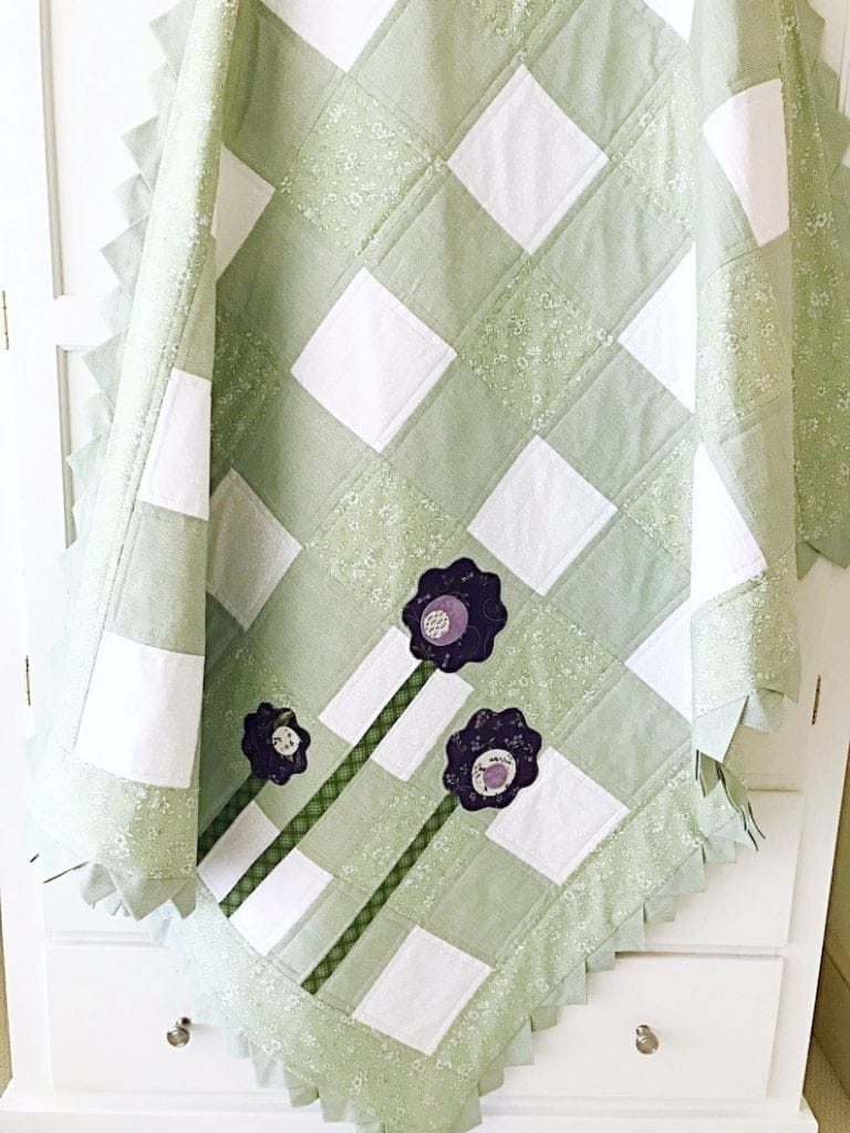 Gingham Check Days Quilt Pattern • Maple Cottage Designs