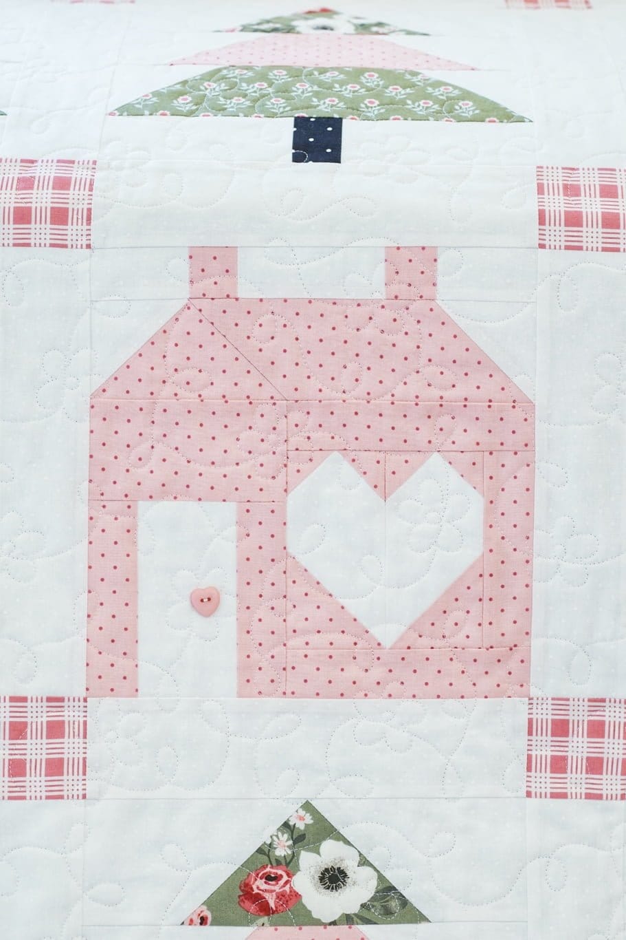 Little Forest Cottage Quilt - A Cozy Hideaway • Maple Cottage Designs