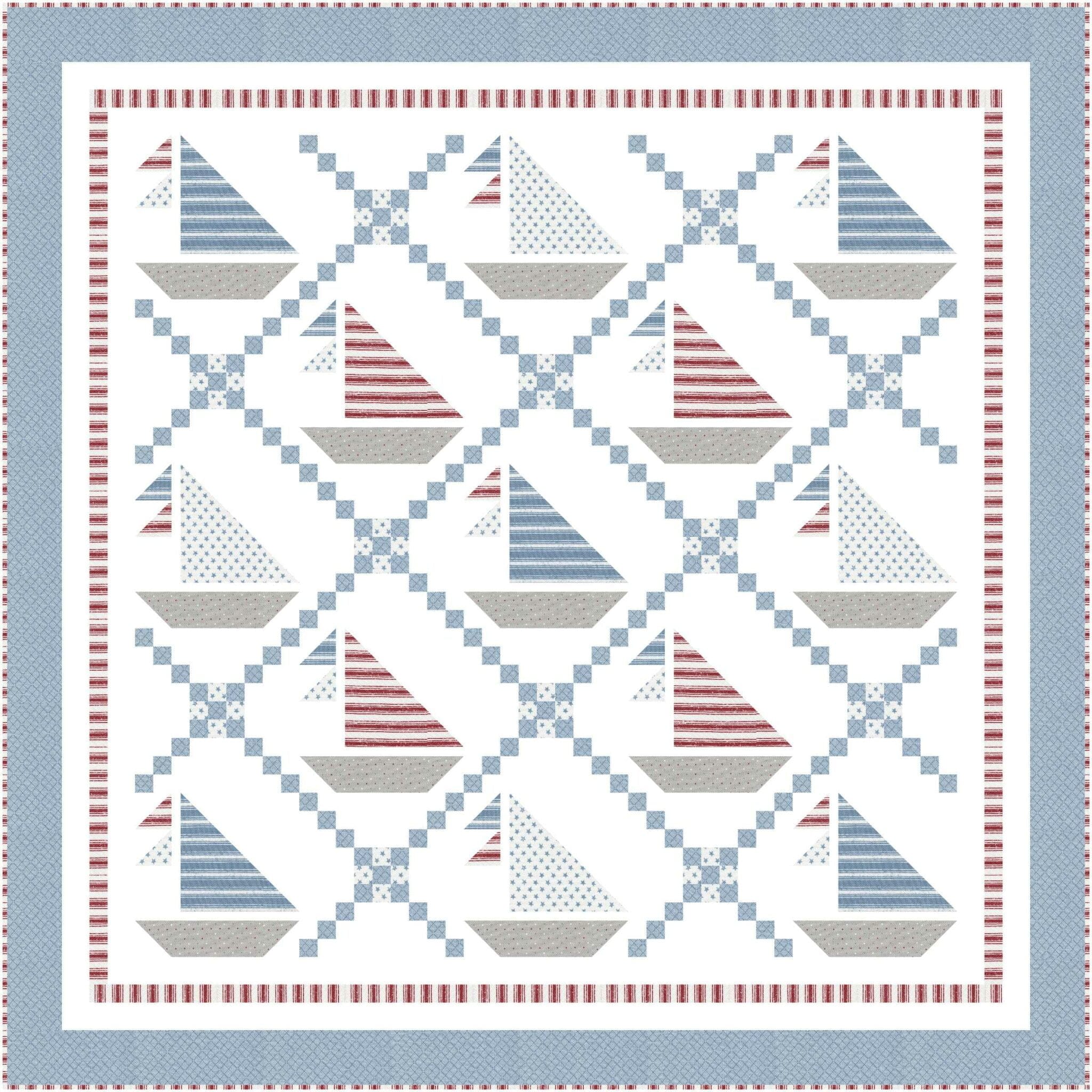 Set Sail Quilt Pattern • Maple Cottage Designs