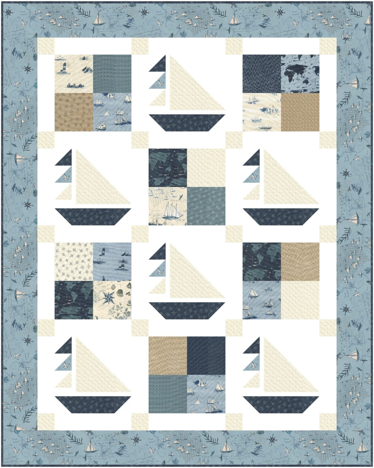 Spirit of Adventure Quilt Pattern • Maple Cottage Designs