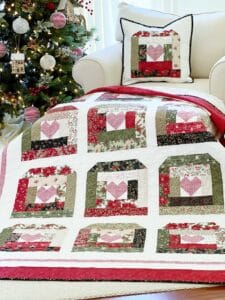 10 Beautiful Christmas Quilt Patterns for a Cozy Winter • Maple Cottage ...