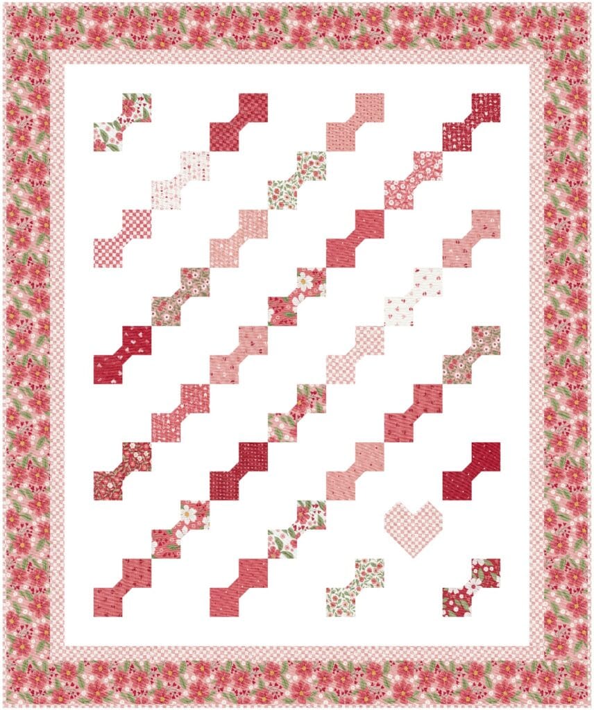 Tied With Love Quilt Pattern • Maple Cottage Designs