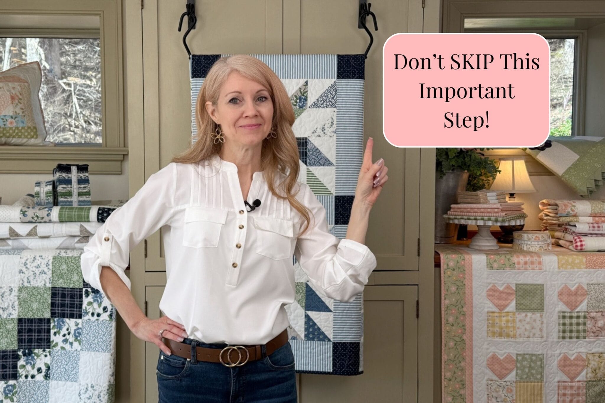 Don't Skip This Important Step in Quilting - Pressing Tips • Maple ...